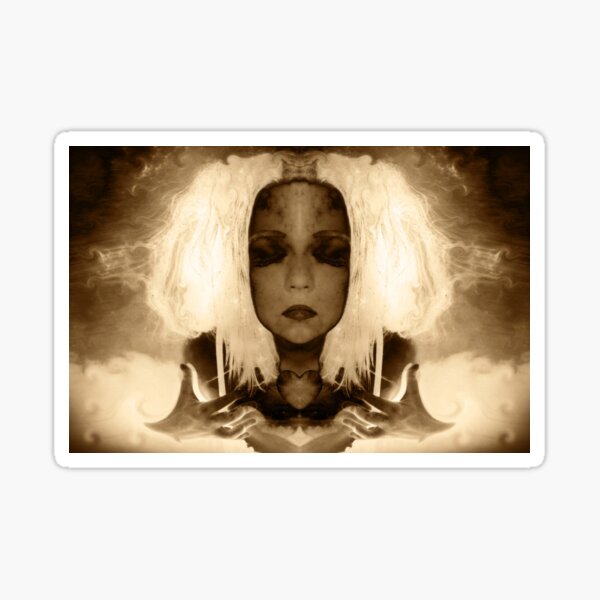 "Behold" Sticker by locustgirl | Redbubble