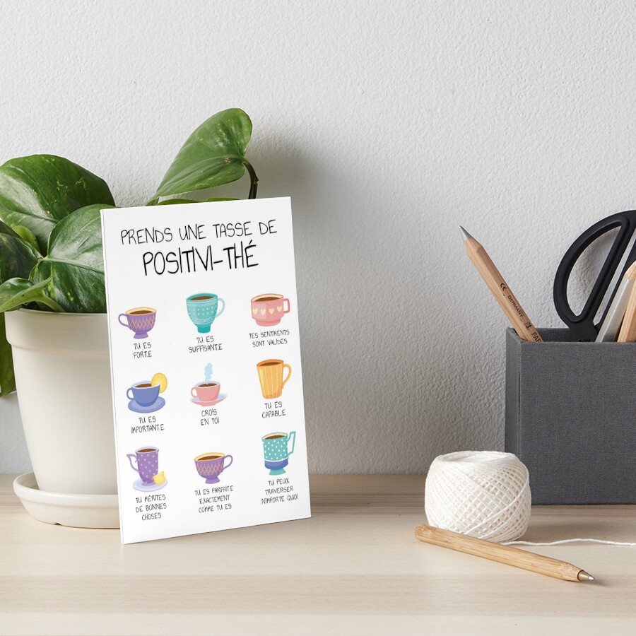 "Positivity Positivi-tea Mental Health Therapy Office Wellness ...