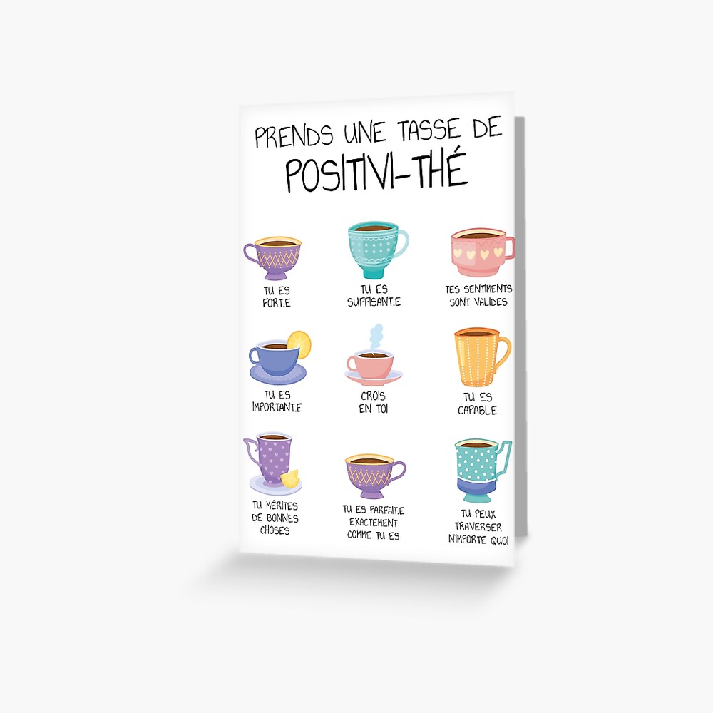 "Positivity Positivi-tea Mental Health Therapy Office Wellness ...
