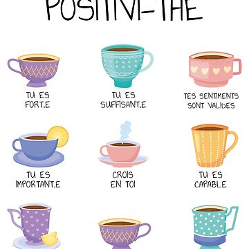 "Positivity Positivi-tea Mental Health Therapy Office Wellness ...