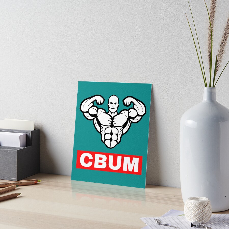 "CBUM bodybuilding legend - Chris Bumstead " Art Board Print by ...