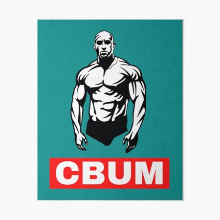 "CBUM bodybuilding legend,Chris Bumstead " Art Board Print for Sale by ...