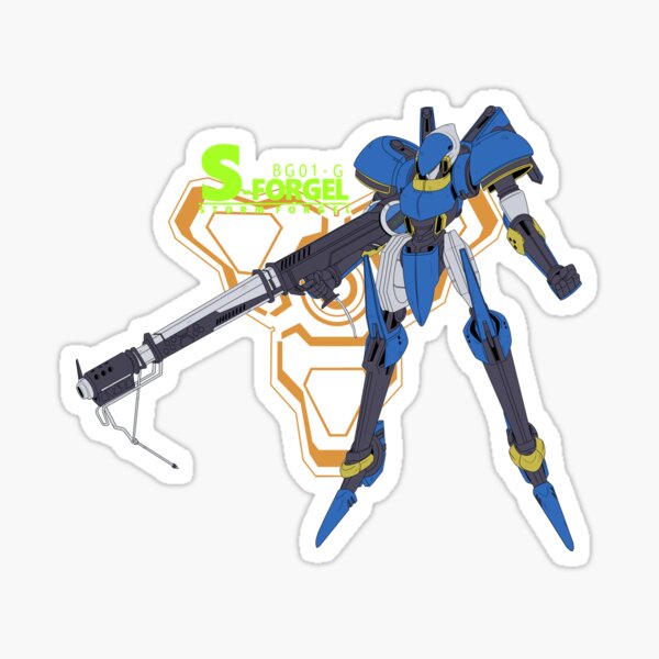 "Hyper Duel - Storm Forgel 2" Sticker for Sale by DANMAKUMAN | Redbubble
