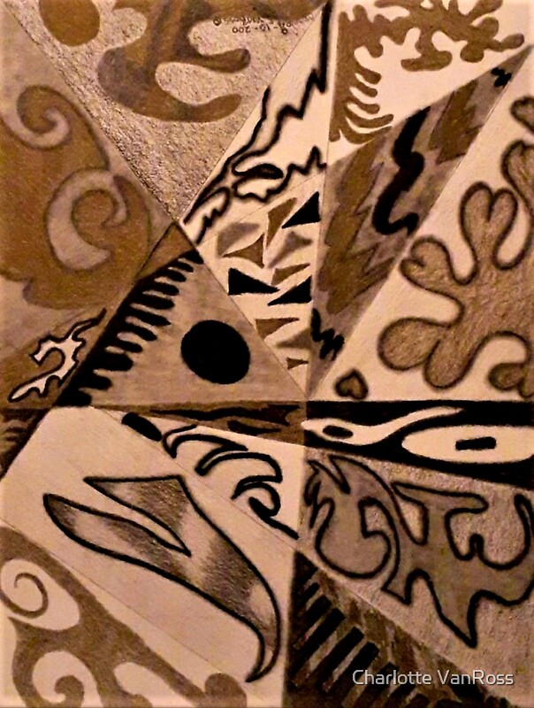 "Abstract drawing by Charlotte VanRoss" by Charlotte VanRoss | Redbubble