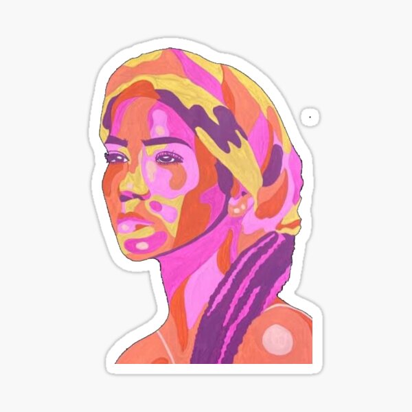 "Jhene aiko" Sticker for Sale by Inkrebel | Redbubble