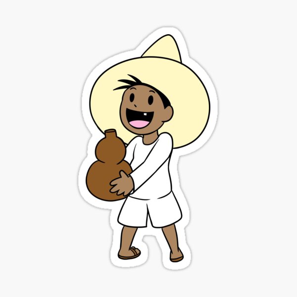 "El Salvador,El Cipitio" Sticker for Sale by Delmyj | Redbubble