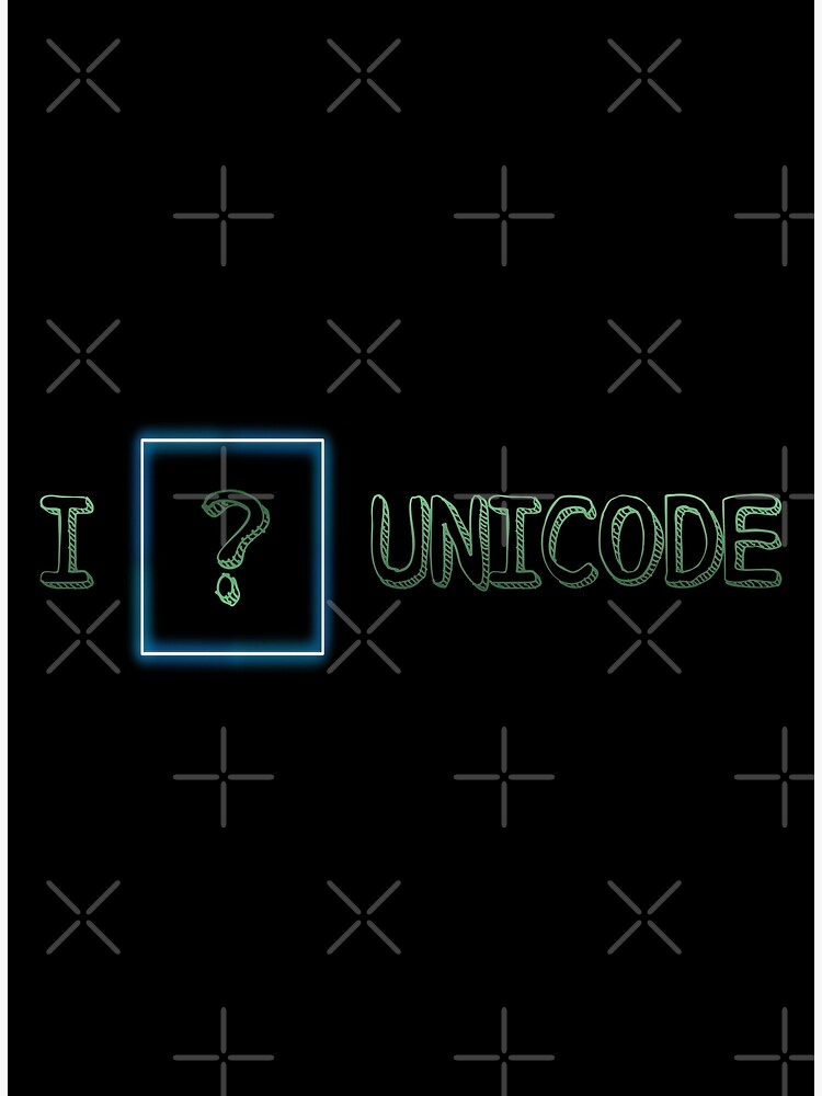 "I Unicode" Poster by FranPaulino | Redbubble