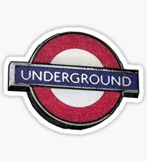 London Underground: Stickers | Redbubble