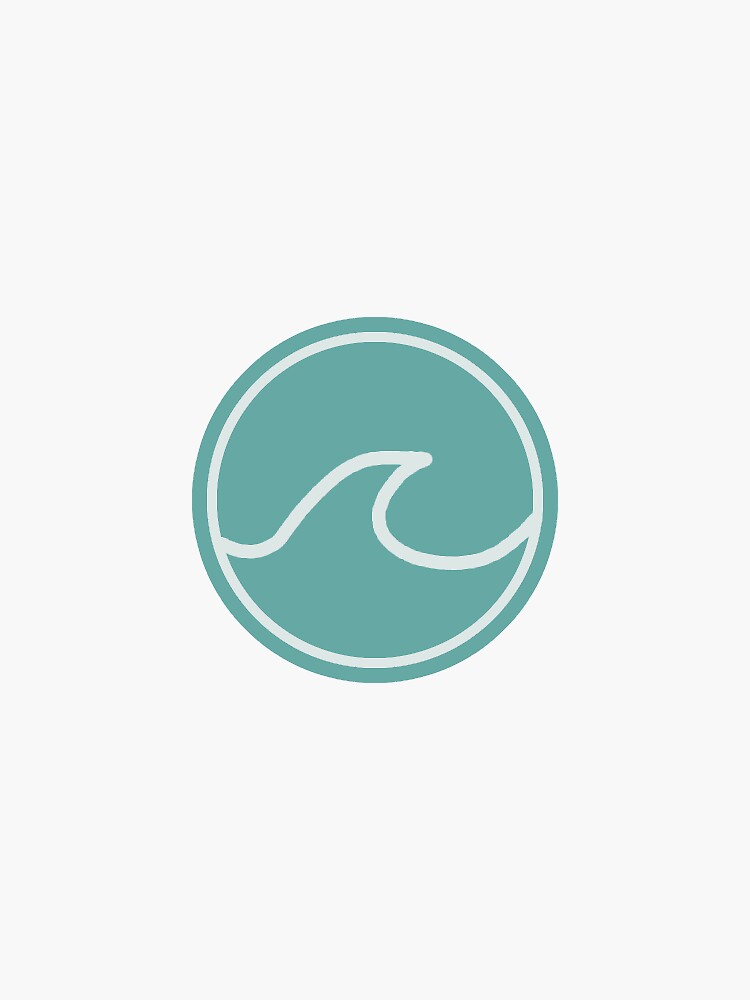 "wave sticker" Sticker by maddy-cia | Redbubble