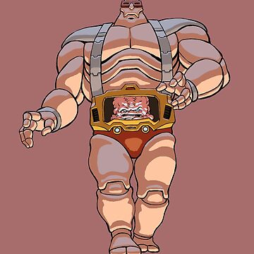 "TMNT Krang" Sticker for Sale by Lee Pfenninger | Redbubble