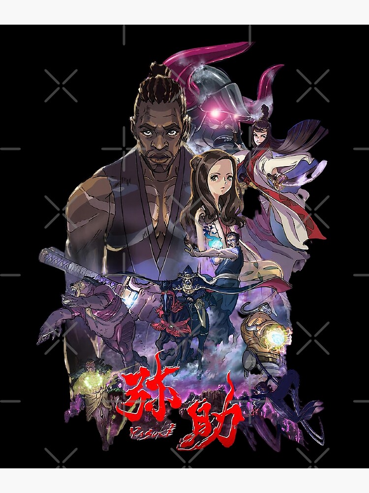 "Yasuke The African Samurai Anime Poster" Poster for Sale by ...