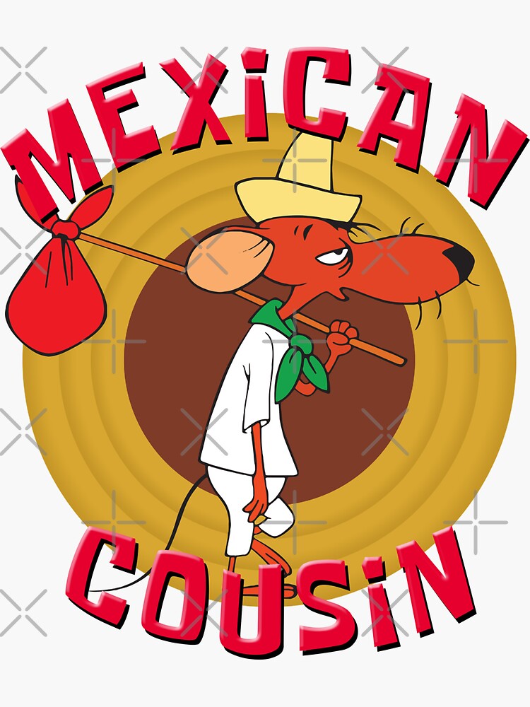 "Slowpoke Rodriguez Cartoon Mexican Cousin" Sticker for Sale by ...