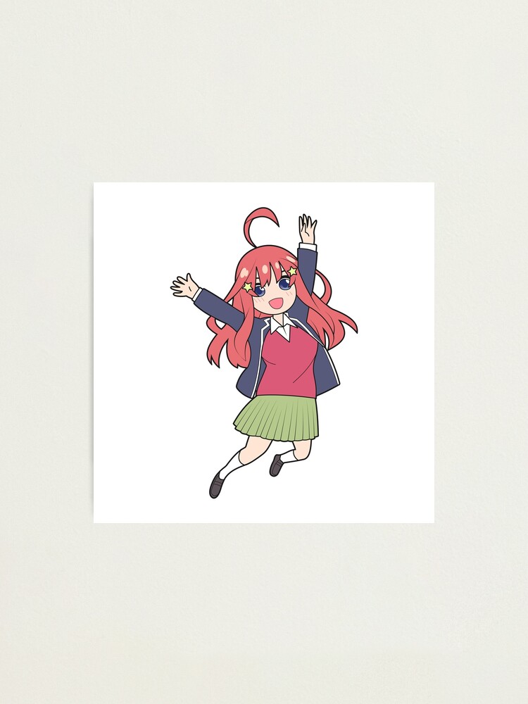 "The Quintessential Quintuplets Nakano Itsuki Chibi" Photographic Print ...