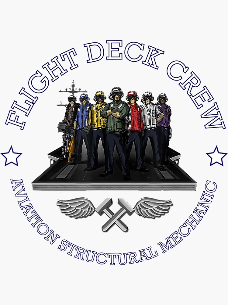 " Aviation Structural Mechanic Navy Aircraft Carrier Ame" Sticker for ...