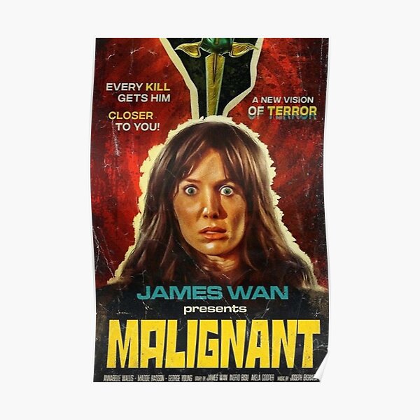 "Malignant 2021" Poster by valerielawsons | Redbubble
