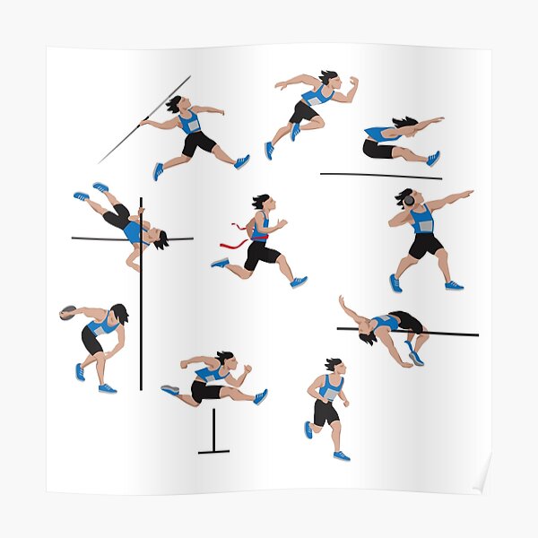 "decathlon" Poster by rozmarin | Redbubble