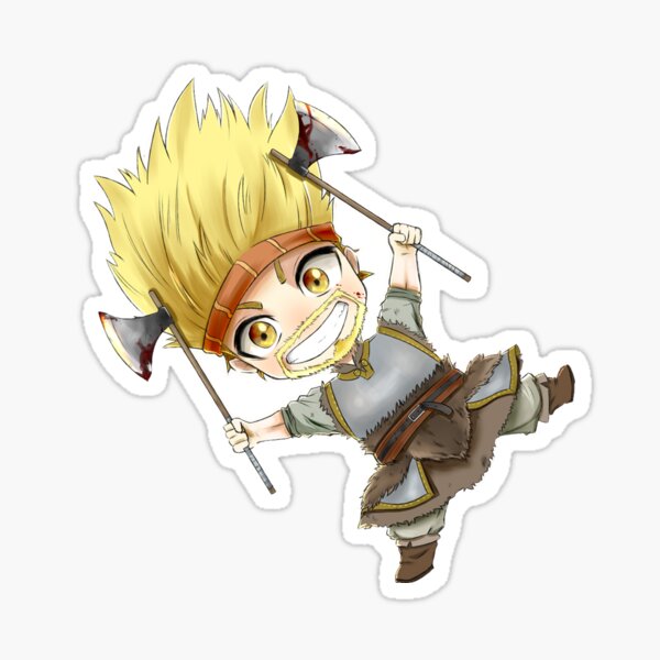 "Thorkell" Sticker for Sale by Doflamingo12 | Redbubble