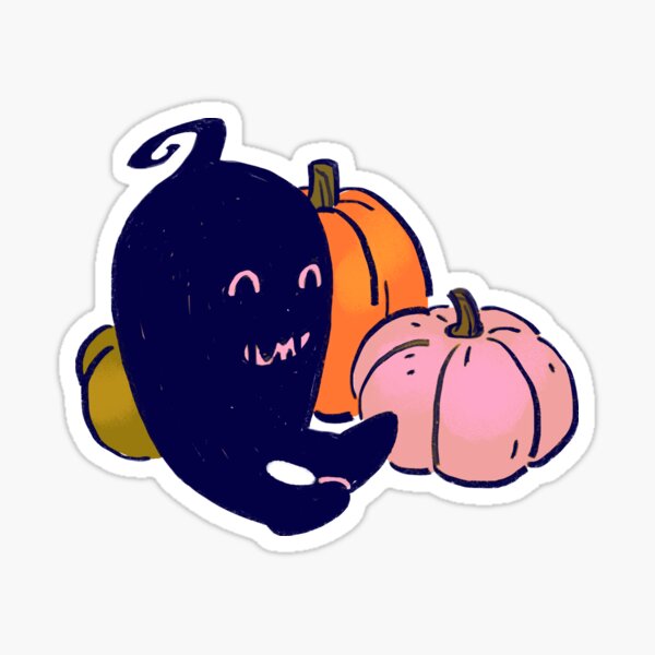 "I draw fall themed happy krobus with pumpkins / stardew valley ...