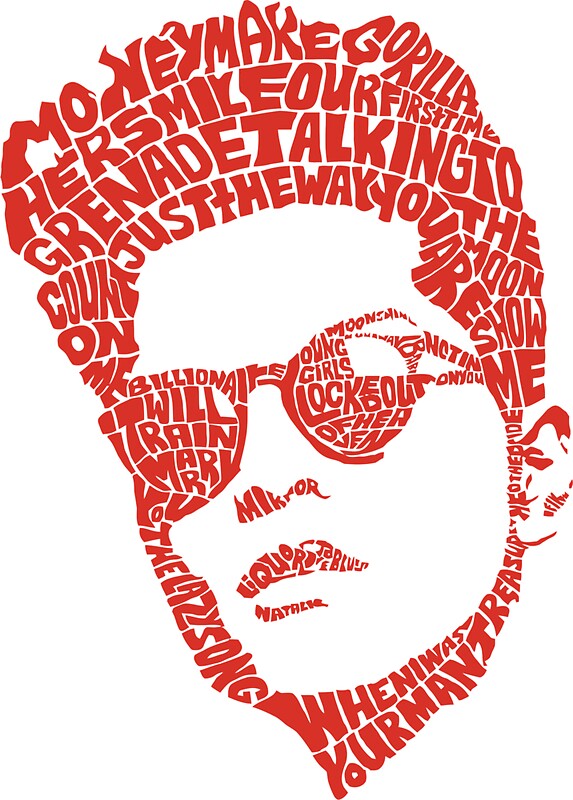 Bruno Mars: Stickers | Redbubble