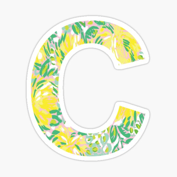 "Letter C" Sticker by caro111111 | Redbubble