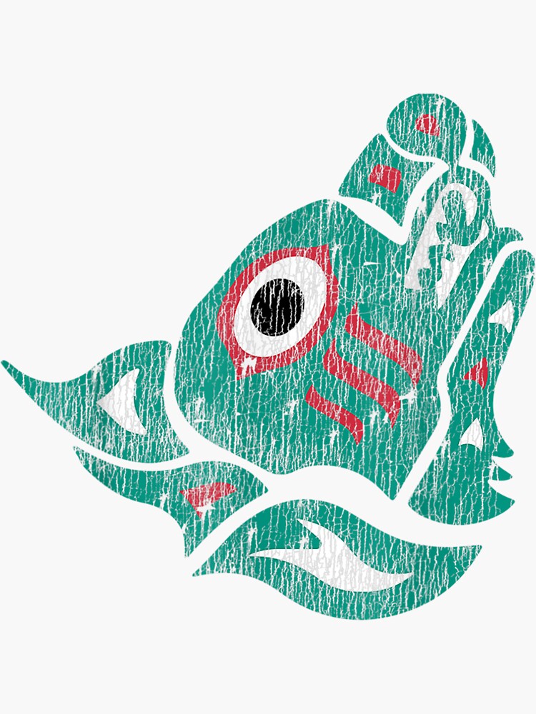 "Haida Art Native American Gift Wolf Totem " Sticker for Sale by ...