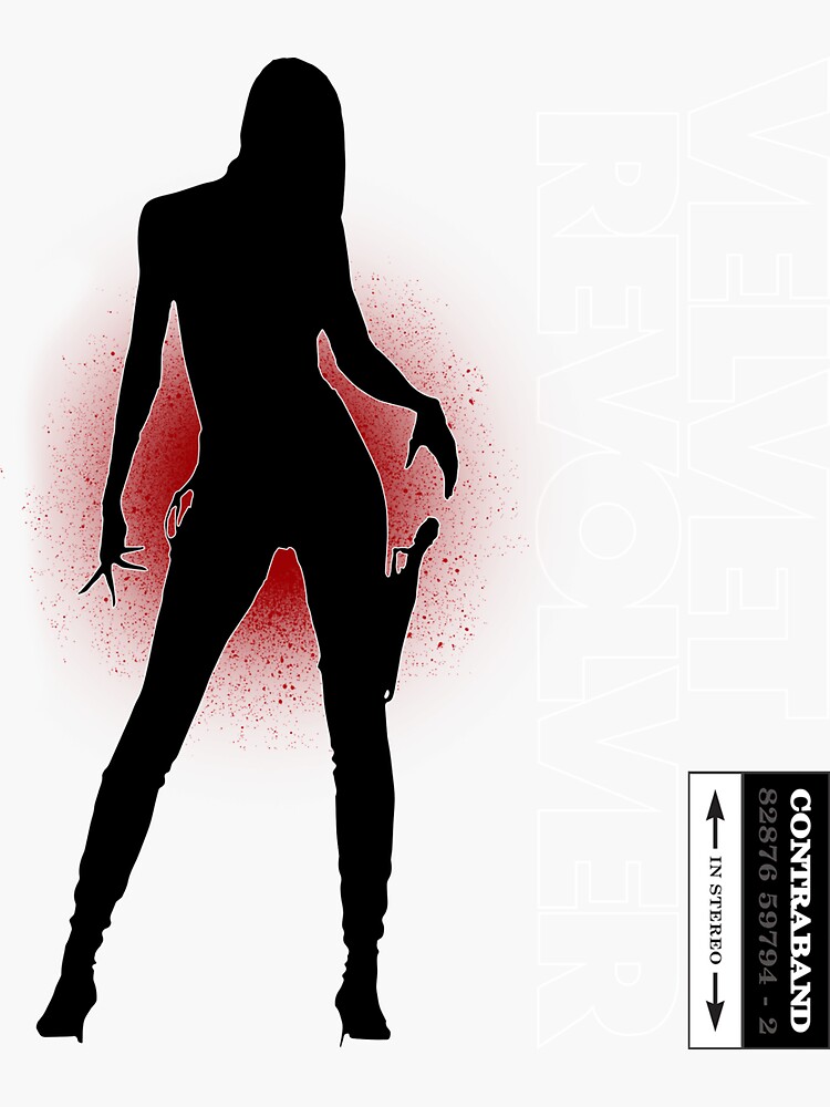 "VELVET REVOLVER" Sticker for Sale by Pammys | Redbubble