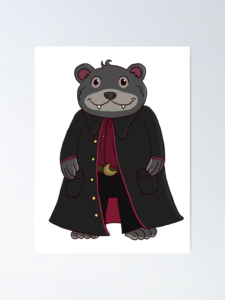 "Vampire Bear" Poster by becky9100 | Redbubble