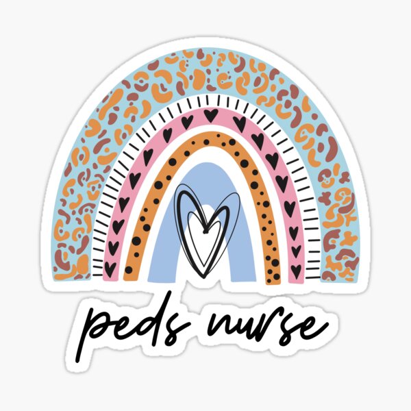 "peds nurse" Sticker for Sale by ToonAK | Redbubble