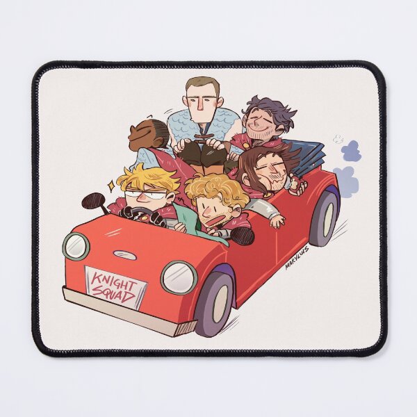 "Knight Squad - Merlin" Mouse Pad for Sale by maryluis | Redbubble