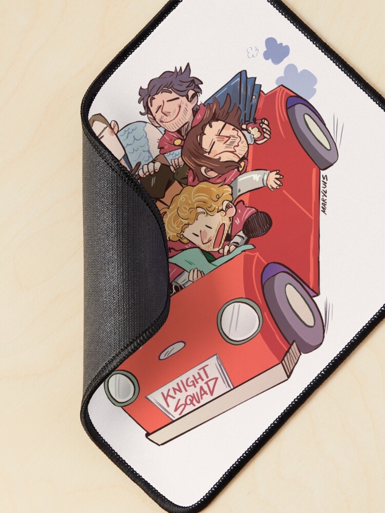 "Knight Squad - Merlin" Mouse Pad for Sale by maryluis | Redbubble