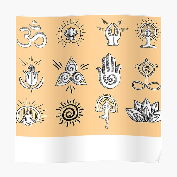 "Yog signs " Poster by Yogarama209 | Redbubble