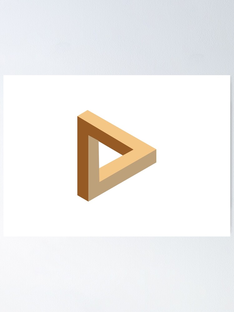 "Infinite Triangle "Sierpinski triangle"" Poster for Sale by medmt ...