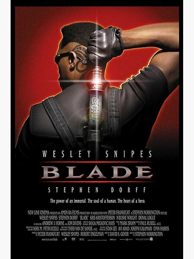 "BLADE " Sticker by rikamnajuhkal | Redbubble