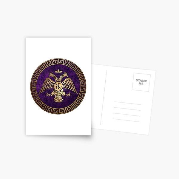 "Byzantine Empire Byzantium Symbol of Constantinople" Postcard for Sale ...