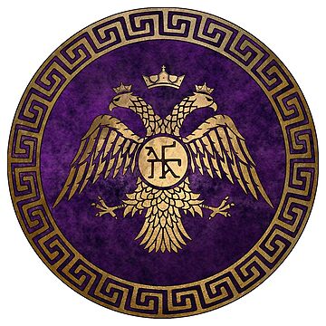 "Byzantine Empire Byzantium Symbol of Constantinople" Poster for Sale ...