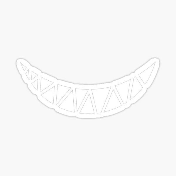 "Evil Smile" Sticker for Sale by FelixxGhost | Redbubble
