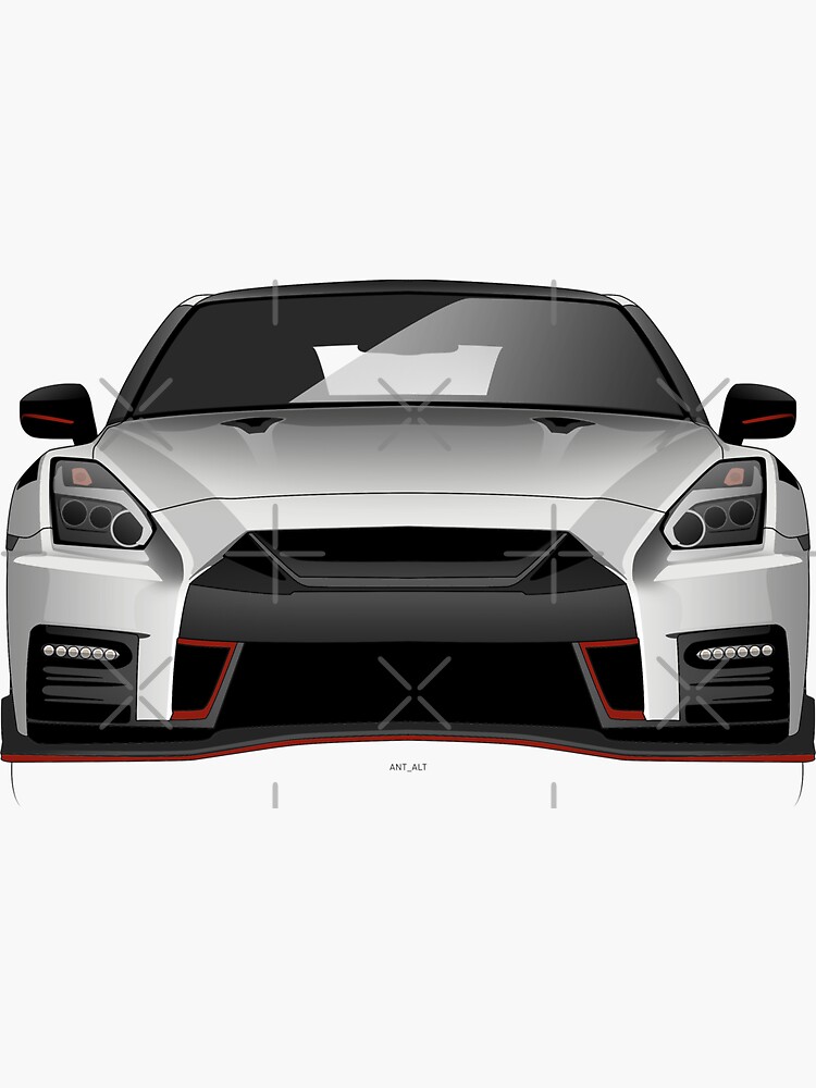 "GT-R R35 Nismo" Sticker for Sale by ant3003 | Redbubble