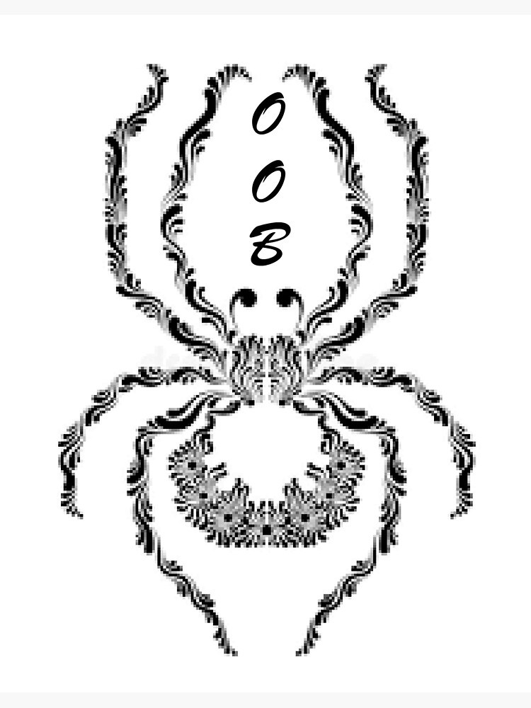 "SPIDER BOO" Sticker by ROMESTYLE | Redbubble