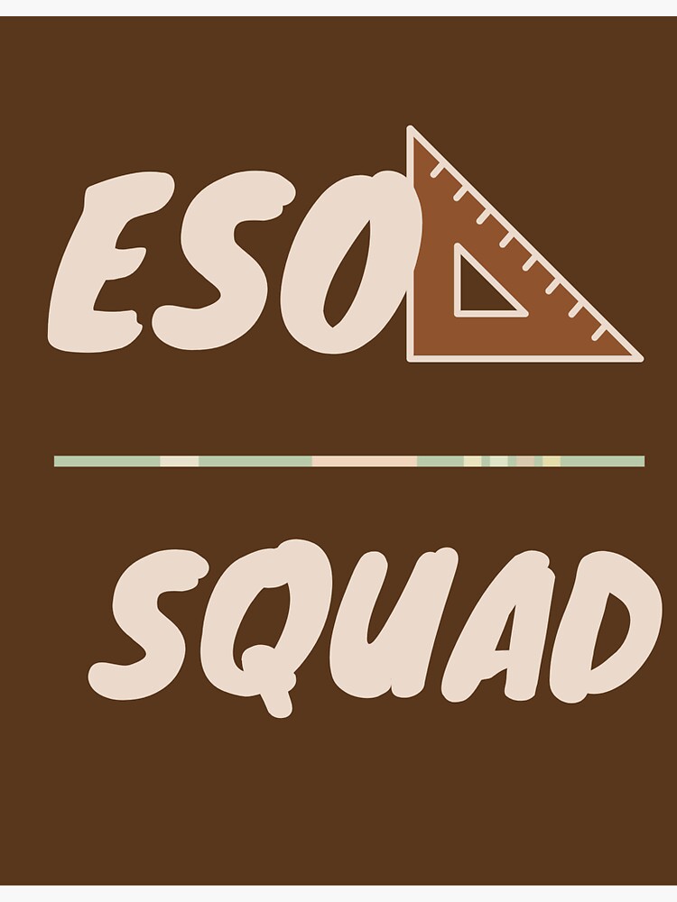 "esol squad stickers" Sticker for Sale by Me369 | Redbubble