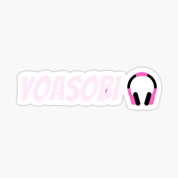 "Yoasobi " Sticker by TheJeanCo | Redbubble