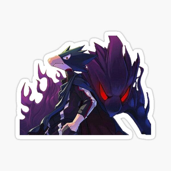 "Fumikage Tokoyami " Sticker for Sale by Banzai12 | Redbubble