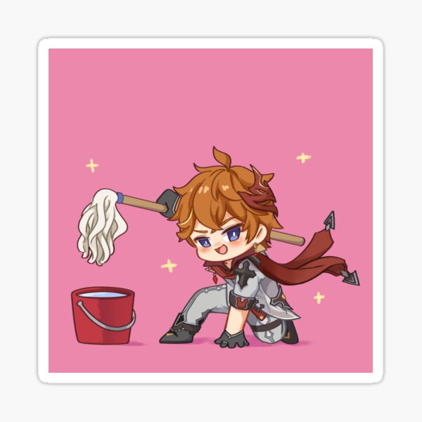 "Genshin Impact - Childe" Sticker by GenshinArts | Redbubble