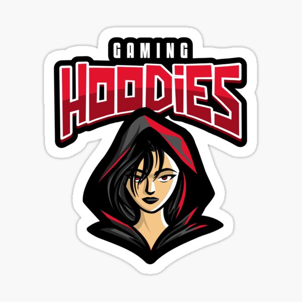 "Gaming hoodies red team" Sticker for Sale by sheepanda | Redbubble