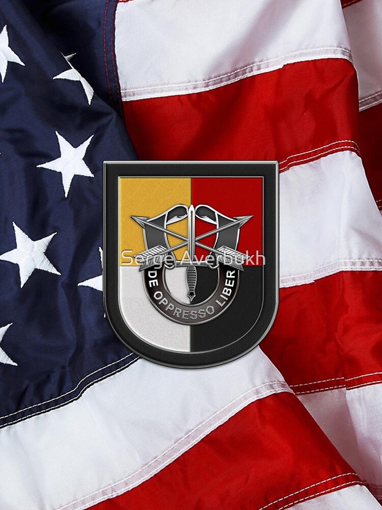 "U.S. Army 3rd Special Forces Group – 3 SFG Beret Flash over American ...