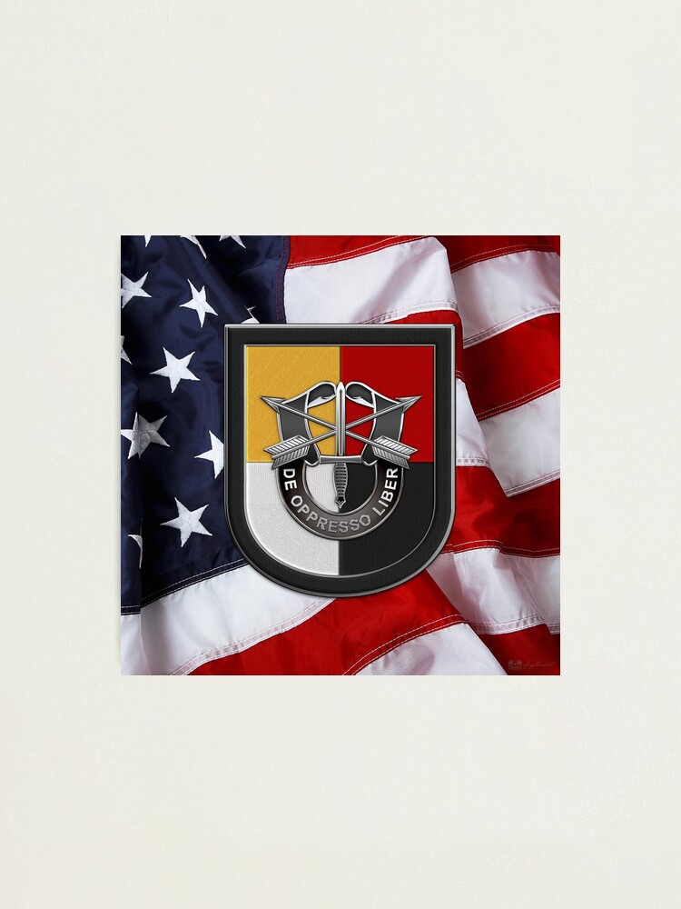 "U.S. Army 3rd Special Forces Group – 3 SFG Beret Flash over American ...