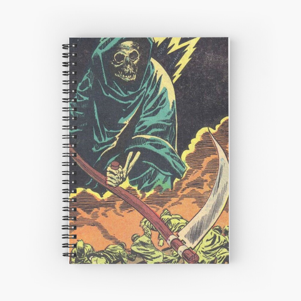 Cahier à spirale « Bandes dessinées d'horreur de l'âge d'or des années ...