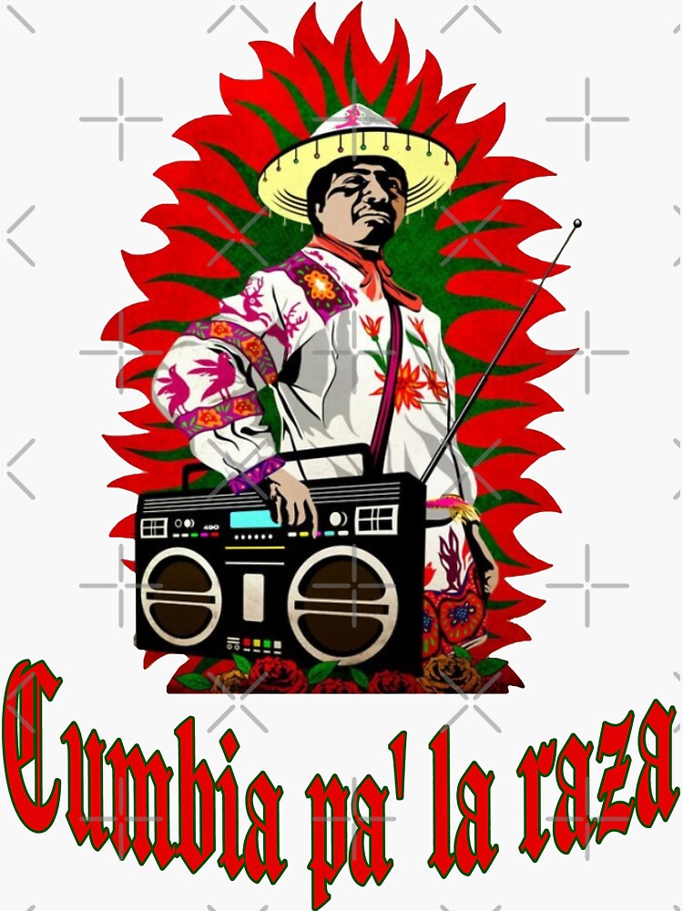 "Tasty cumbia, dad" Sticker for Sale by Caracol-Spanish | Redbubble