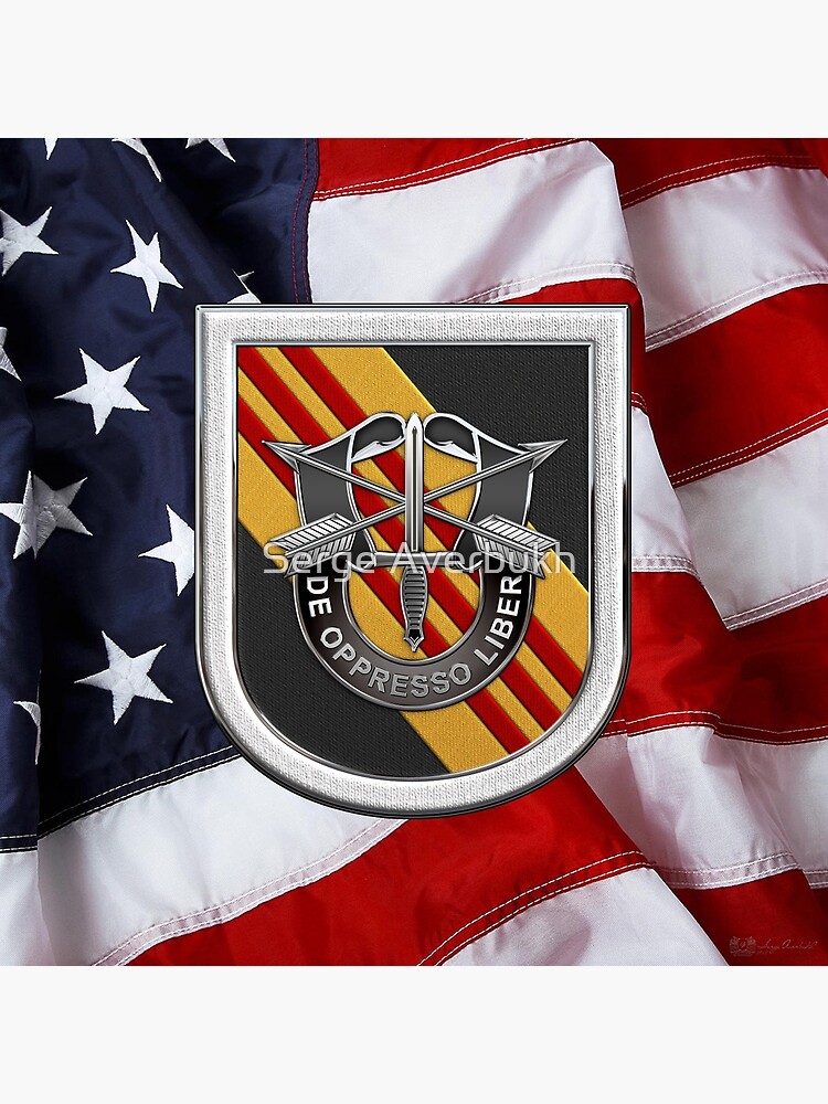 Us Army 5th Special Forces Crest 5th SPECIAL FORCES GROUP (ABN)