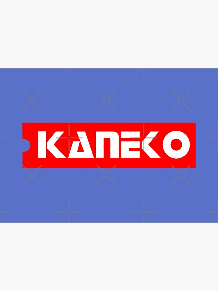 Lámina metálica «Logotipo de Kaneko (カ ネ コ)» de RubenCRM | Redbubble