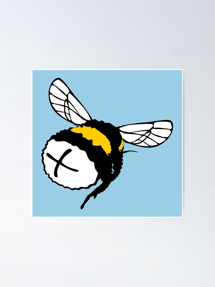 "be positive bee positive bumblebee" Poster for Sale by MiraNomegusta ...